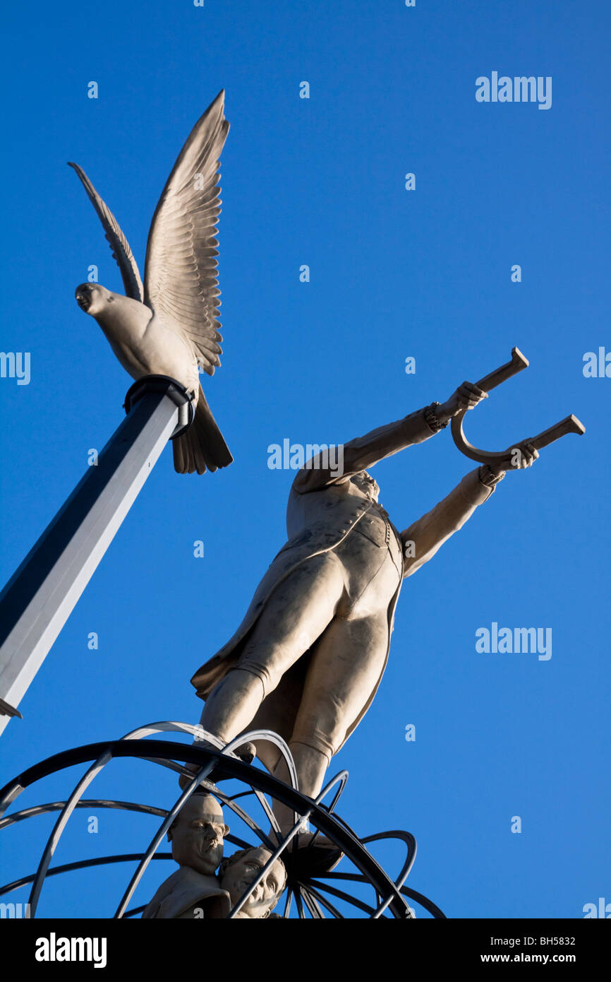Statue at Meersburg / Lake Constance, Germany Stock Photo - Alamy