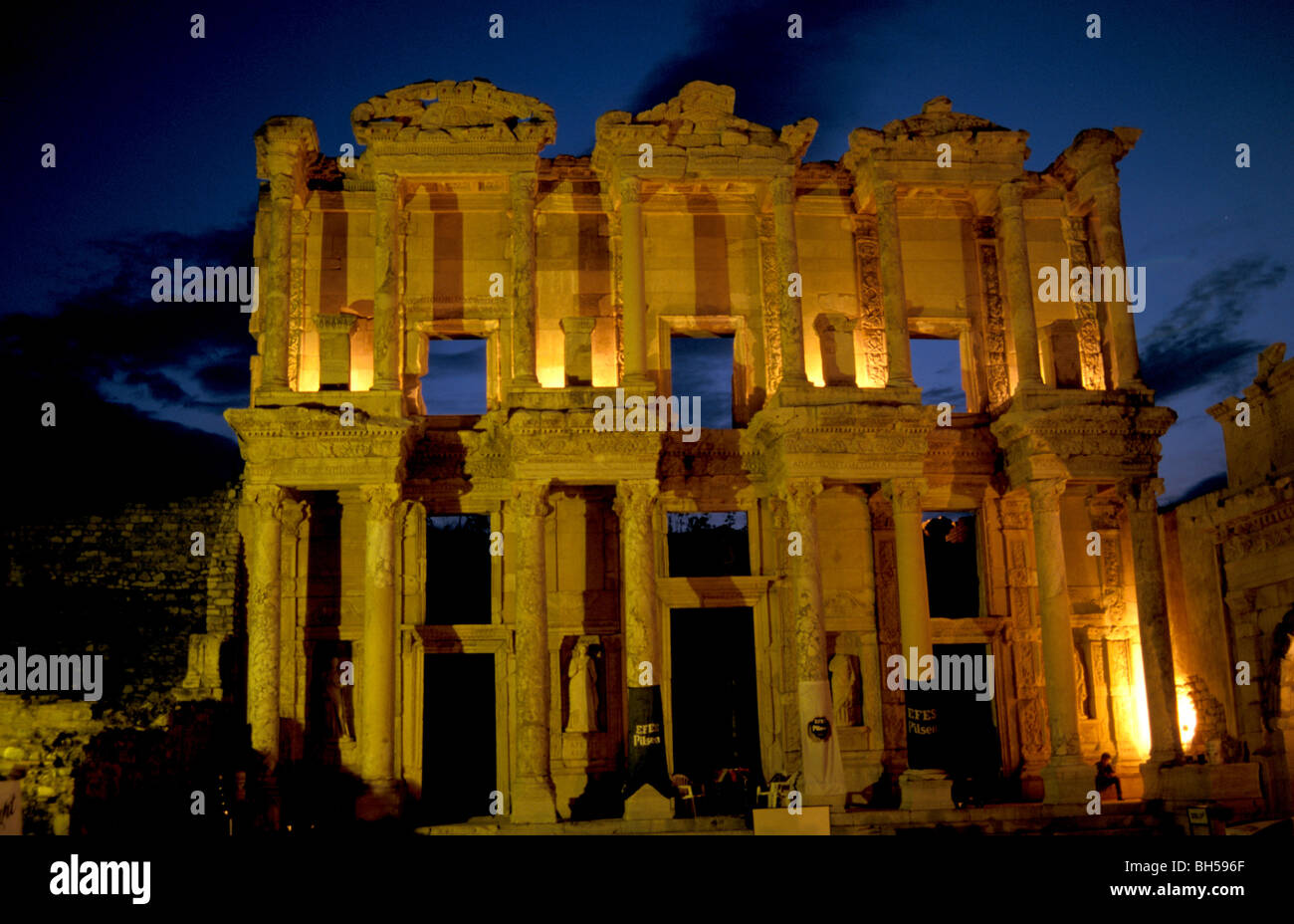 Turkey, Ephesus (Ephes). The Celsus Library Stock Photo - Alamy