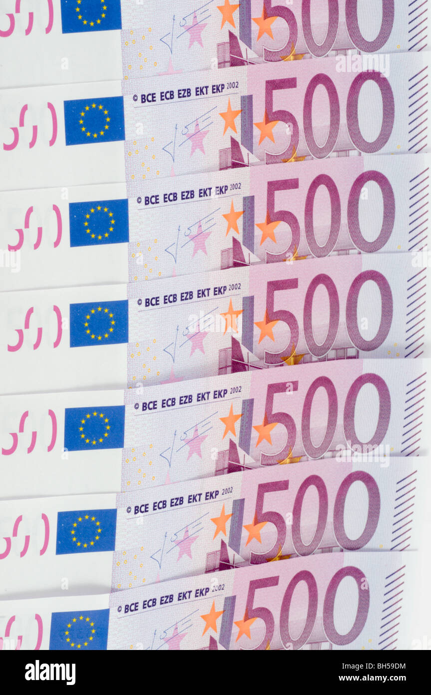 Banknotes of euro Stock Photo - Alamy