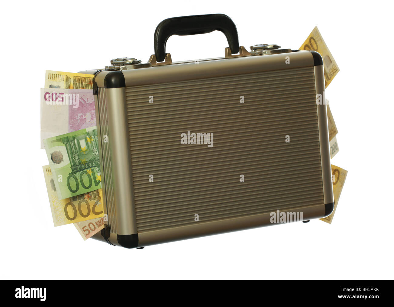 Metal briefcase money hi-res stock photography and images - Alamy