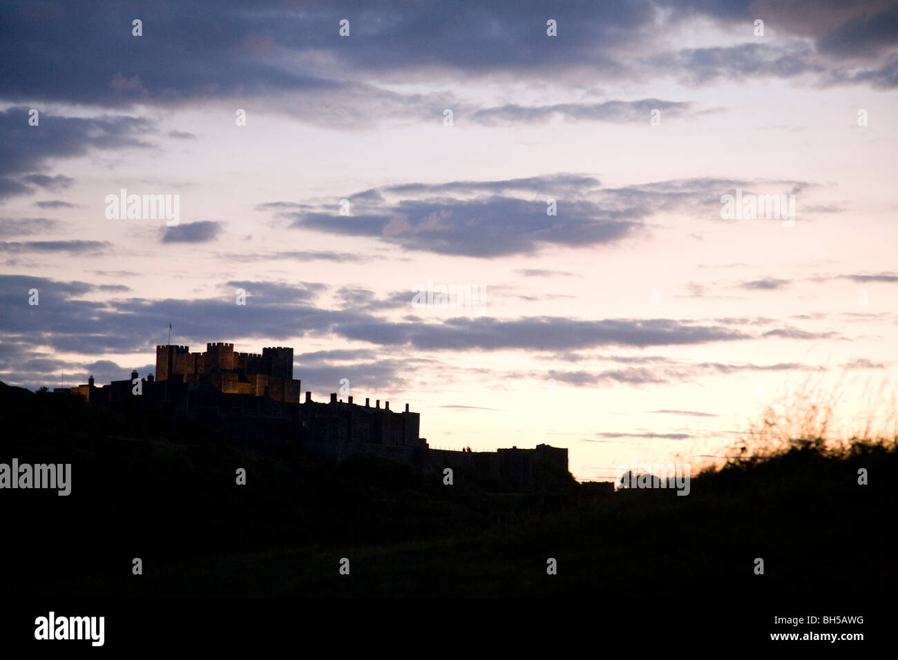 Dover castle sunset hi-res stock photography and images - Alamy