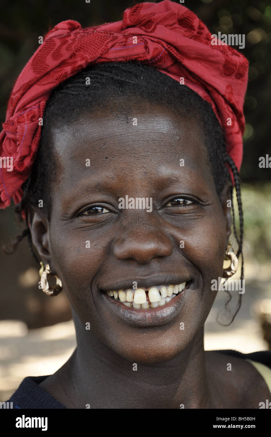 Gambian woman hi-res stock photography and images - Alamy