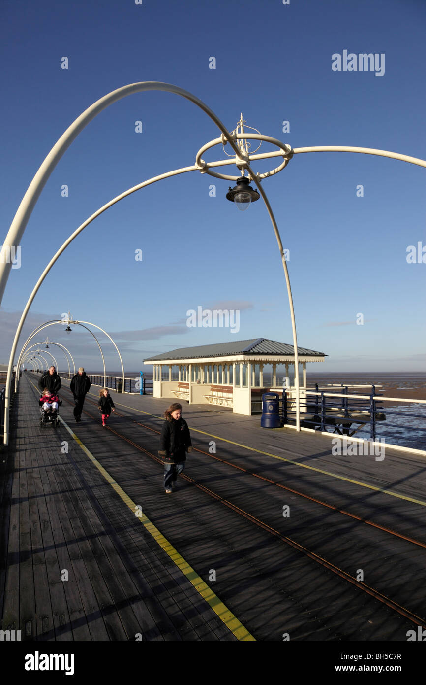 southport pier the second longest in the uk southport sefton merseyside ...