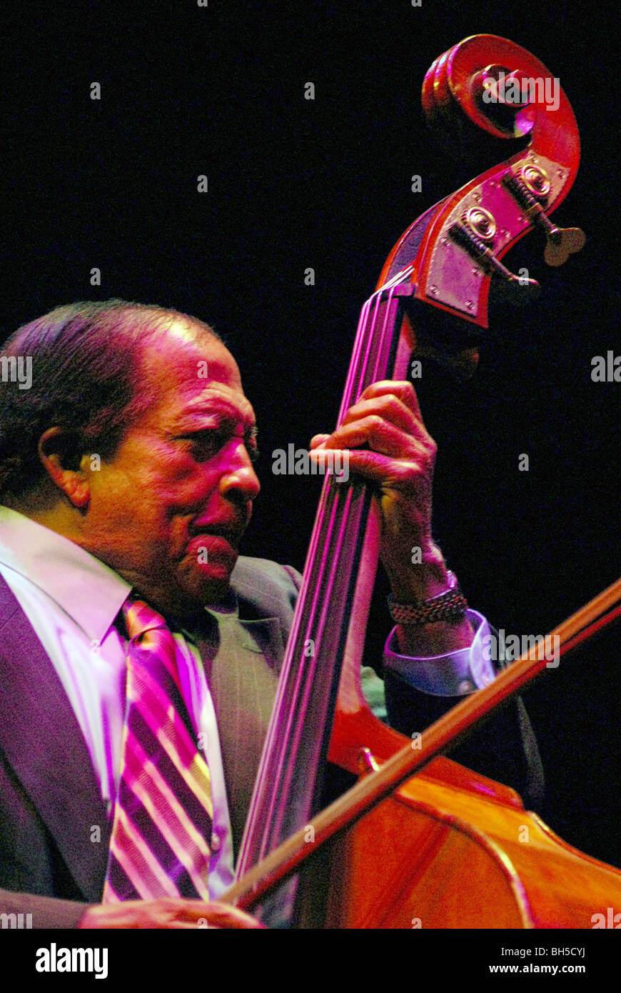 Cachaito Lopez, from the famous Buena Vista Social Club, playing in ...