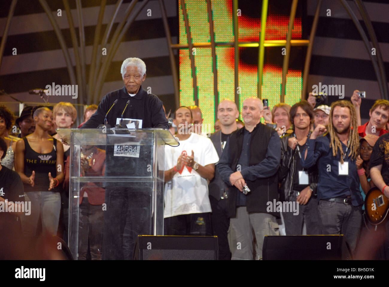 Nelson mandela speaking hi-res stock photography and images - Alamy