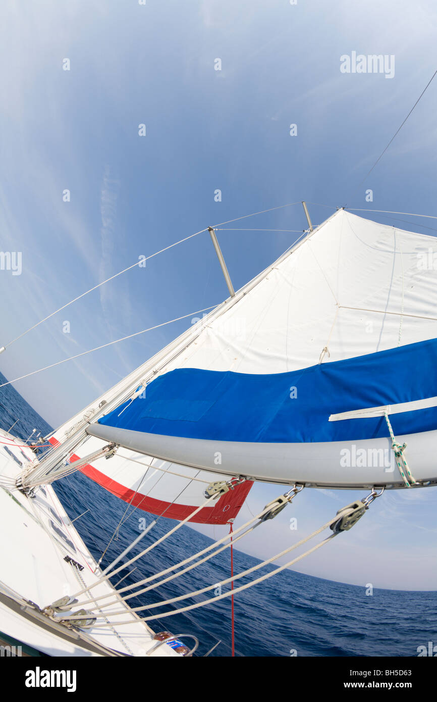 Open sails hi-res stock photography and images - Alamy