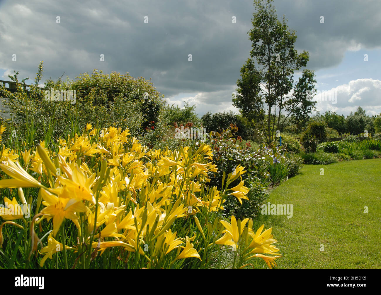 Yalding Organic Garden, Kent, England Stock Photo - Alamy
