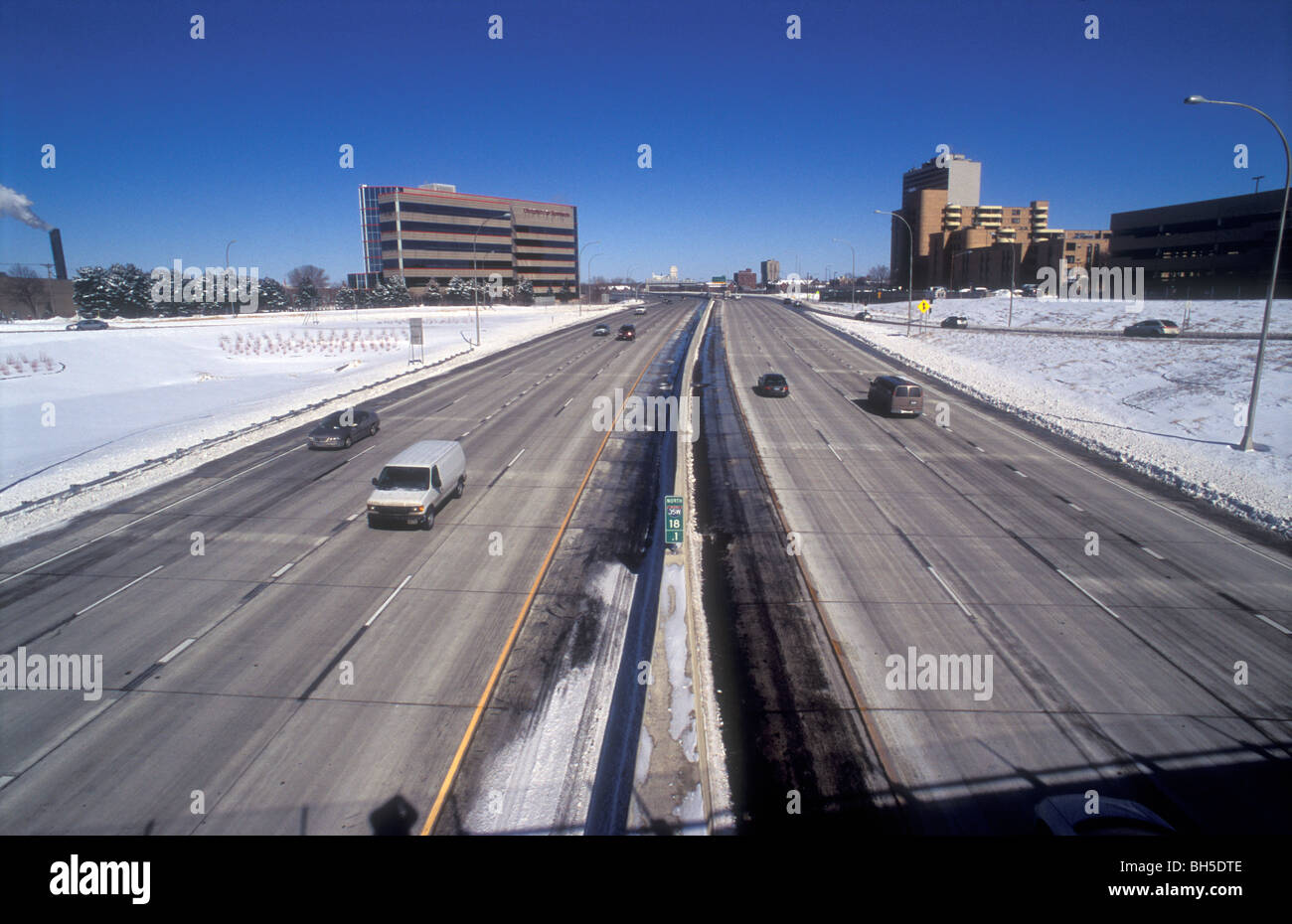 Minnesota highway hi-res stock photography and images - Alamy