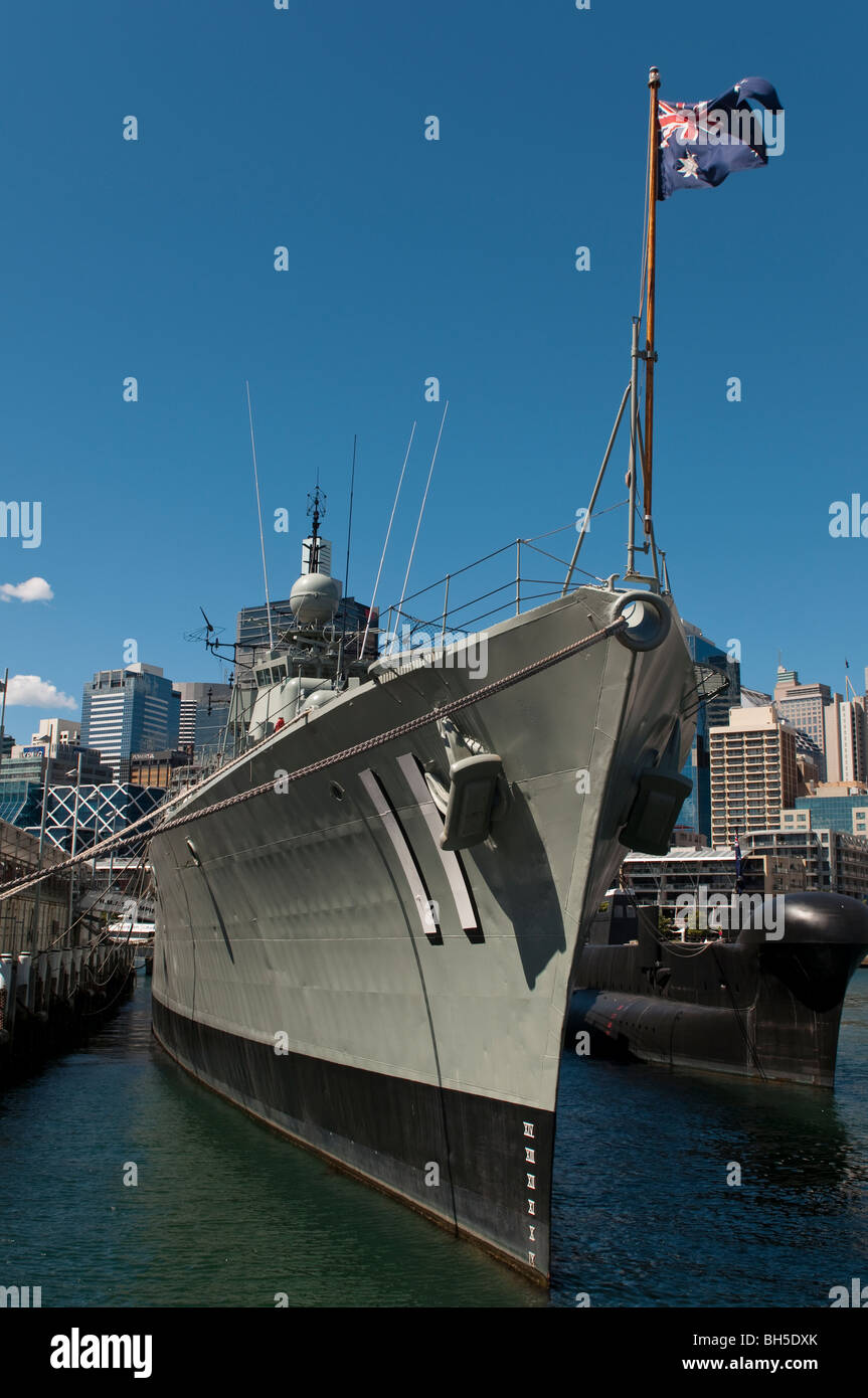 HMAS Vampire Daring Class Destroyer at the Australian National Maritime ...