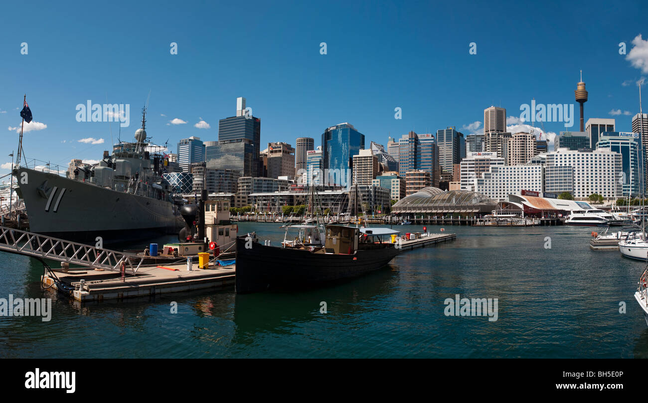 Hmas vampire darling harbour australia hi-res stock photography and ...