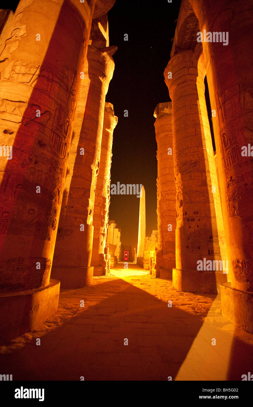 Egypt luxor night hi-res stock photography and images - Alamy