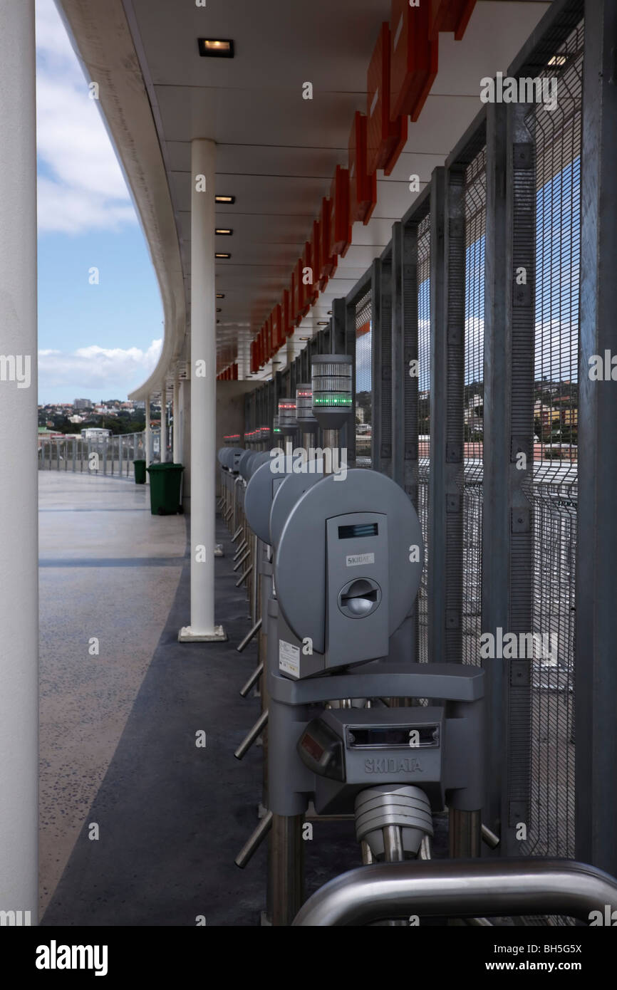 Turnstiles stadium hi-res stock photography and images - Alamy