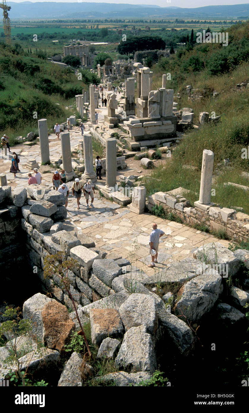 Turkey, Ephesus (Ephes). The archeological site Stock Photo - Alamy