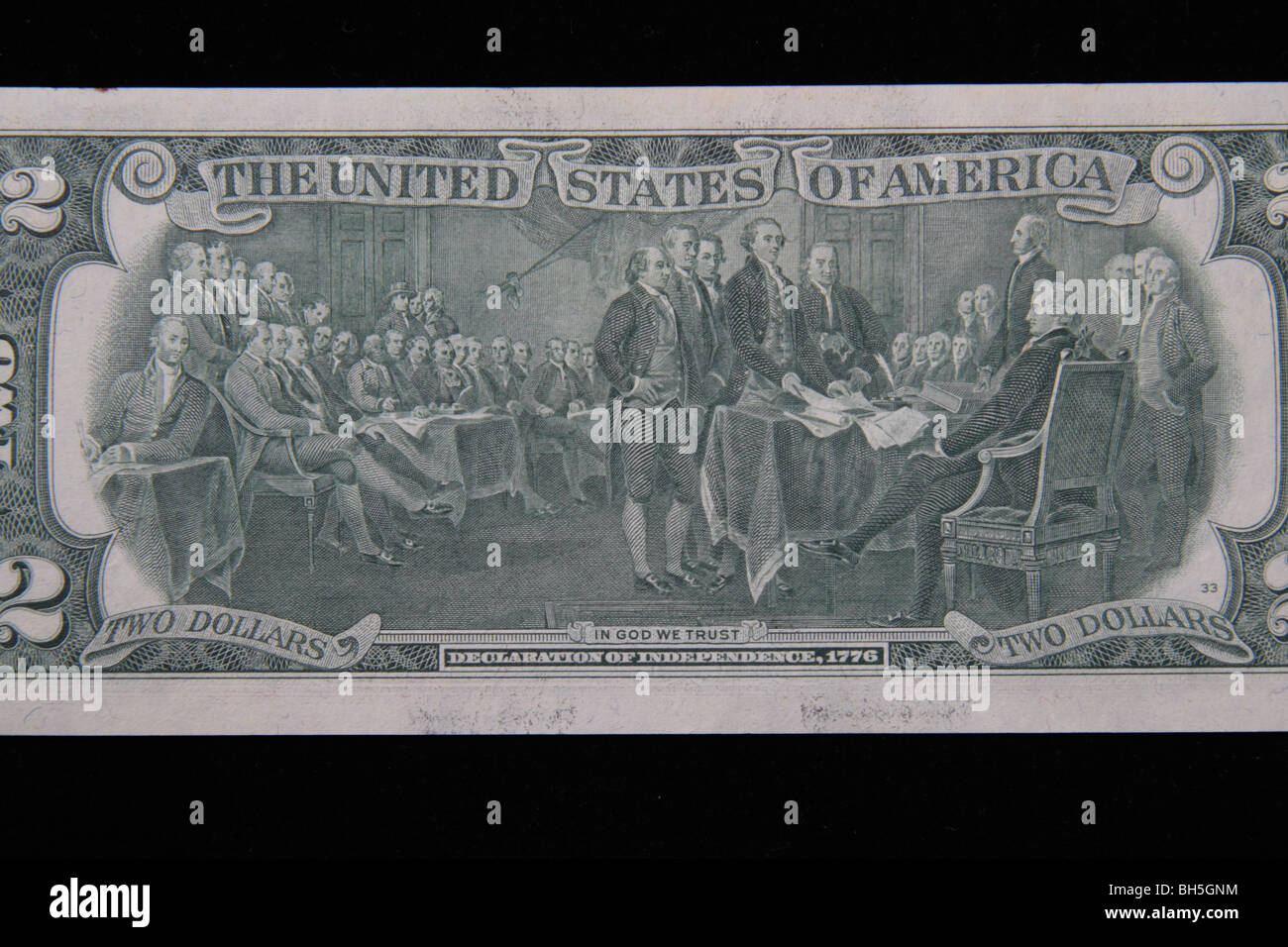 Two Dollar Bill Front And Back