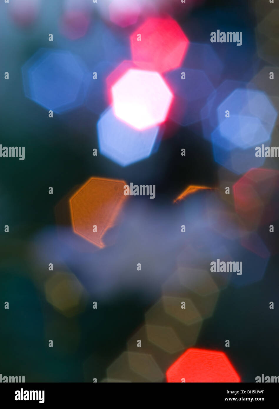Bokeh, out of focus lights, aesthetically pleasing colors Stock Photo ...