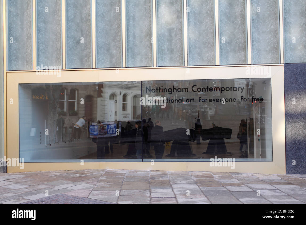 Nottingham Contemporary Art Centre at Weekday Cross in Nottingham. if ...