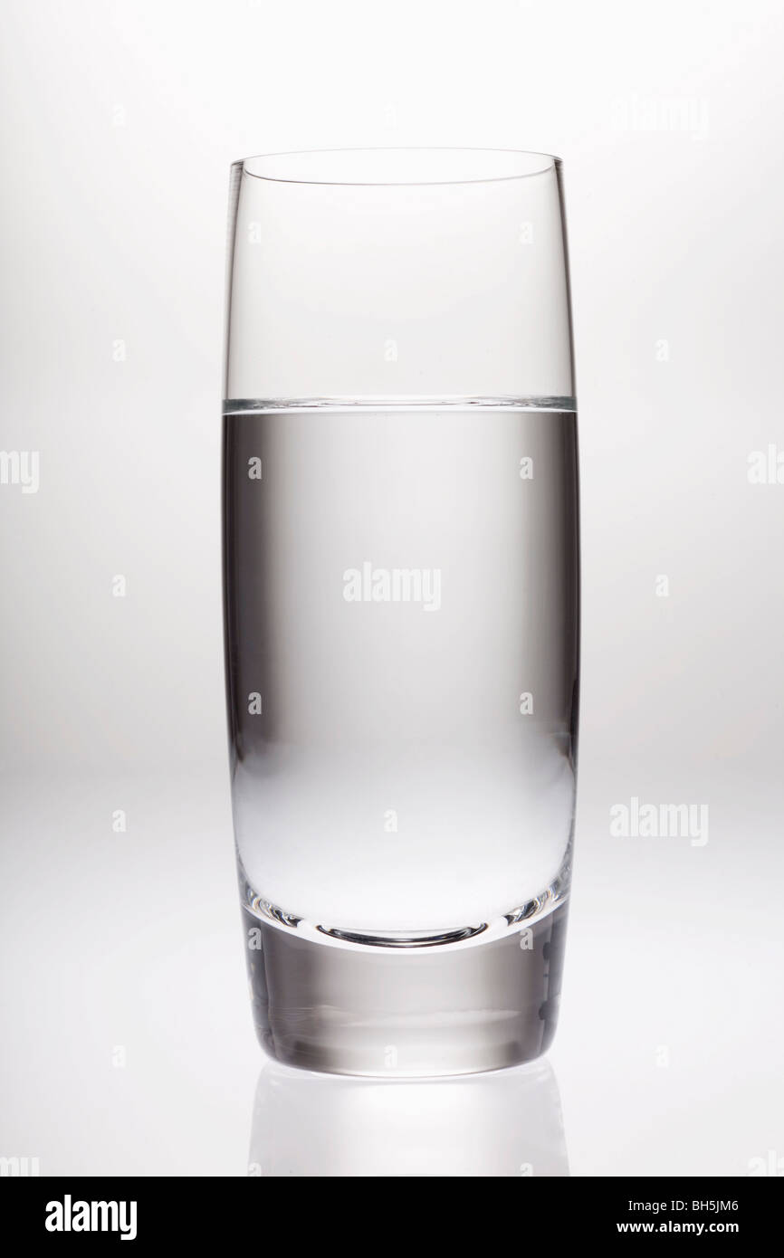 Glass of clean water Stock Photo - Alamy
