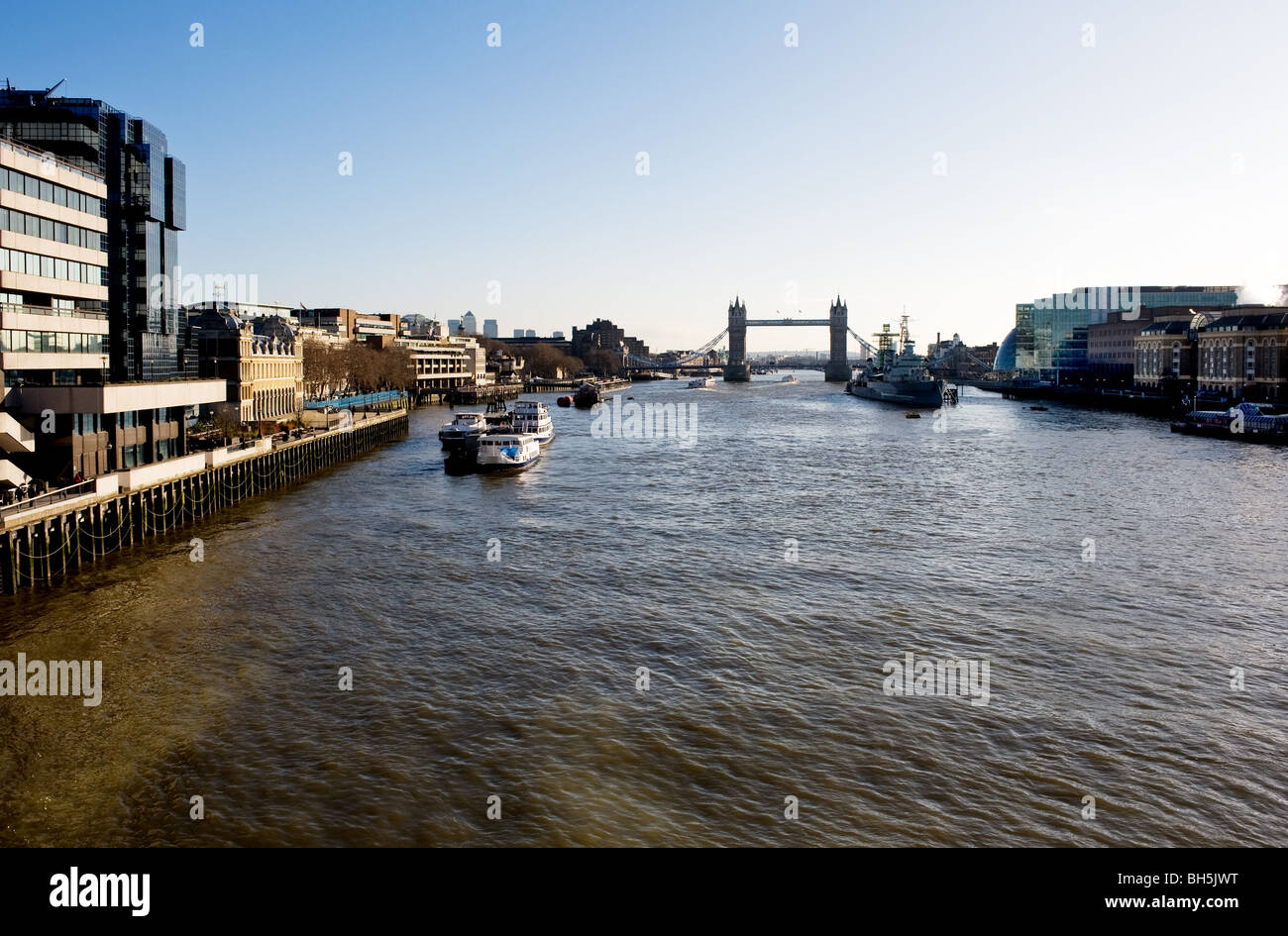 The River Thames in London Stock Photo - Alamy