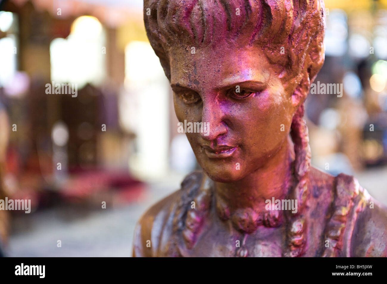 A bronze sculpture/bust Stock Photo - Alamy
