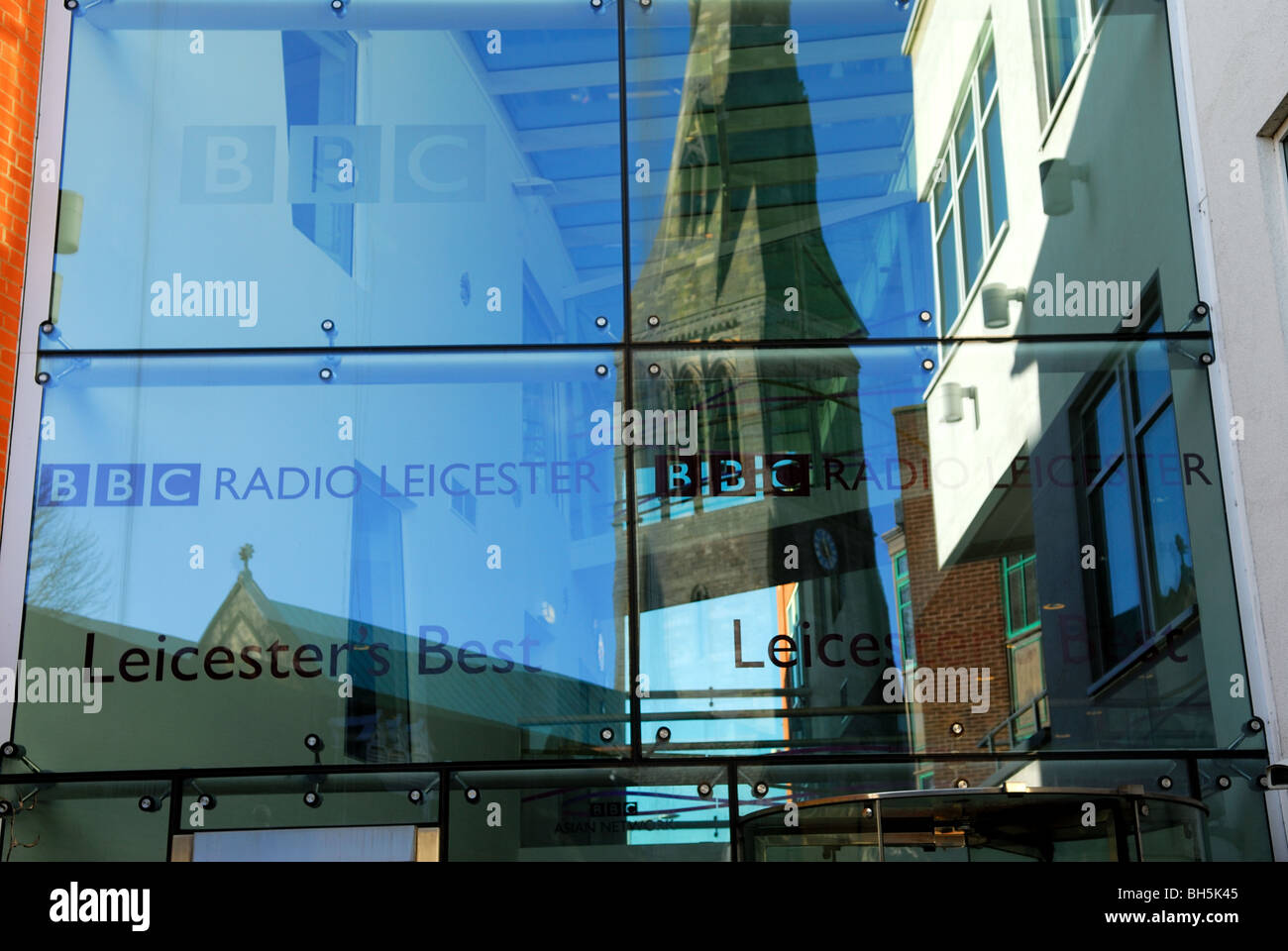 The BBC Building Leicester Stock Photo - Alamy