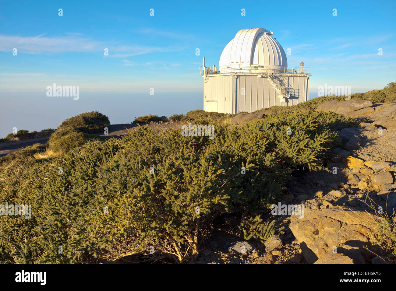Jacobus Kapteyn Telescope on the island of La Palma at the Observatory ...
