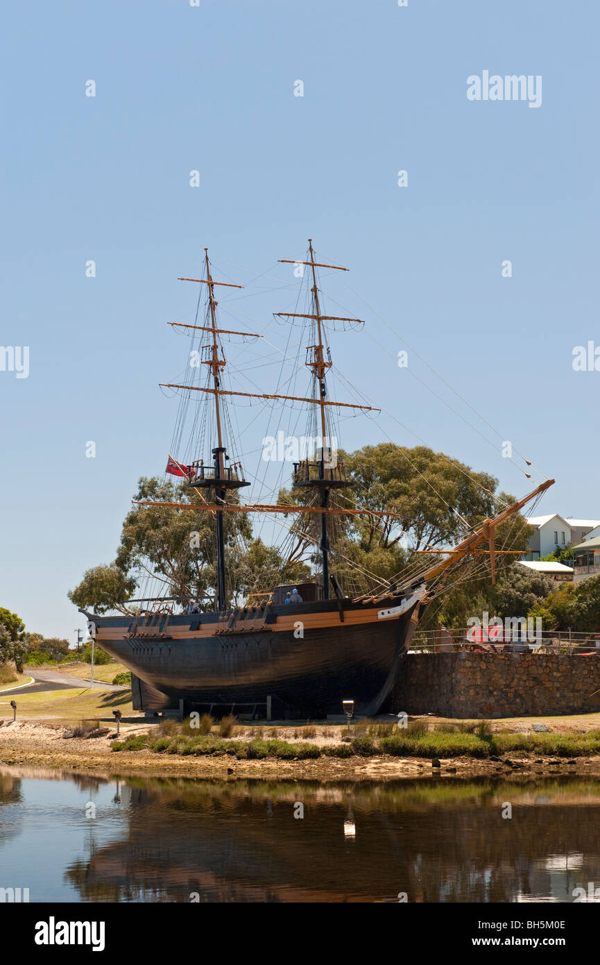 Replica of the Brig Amity, Albany, Western Australia Stock Photo - Alamy