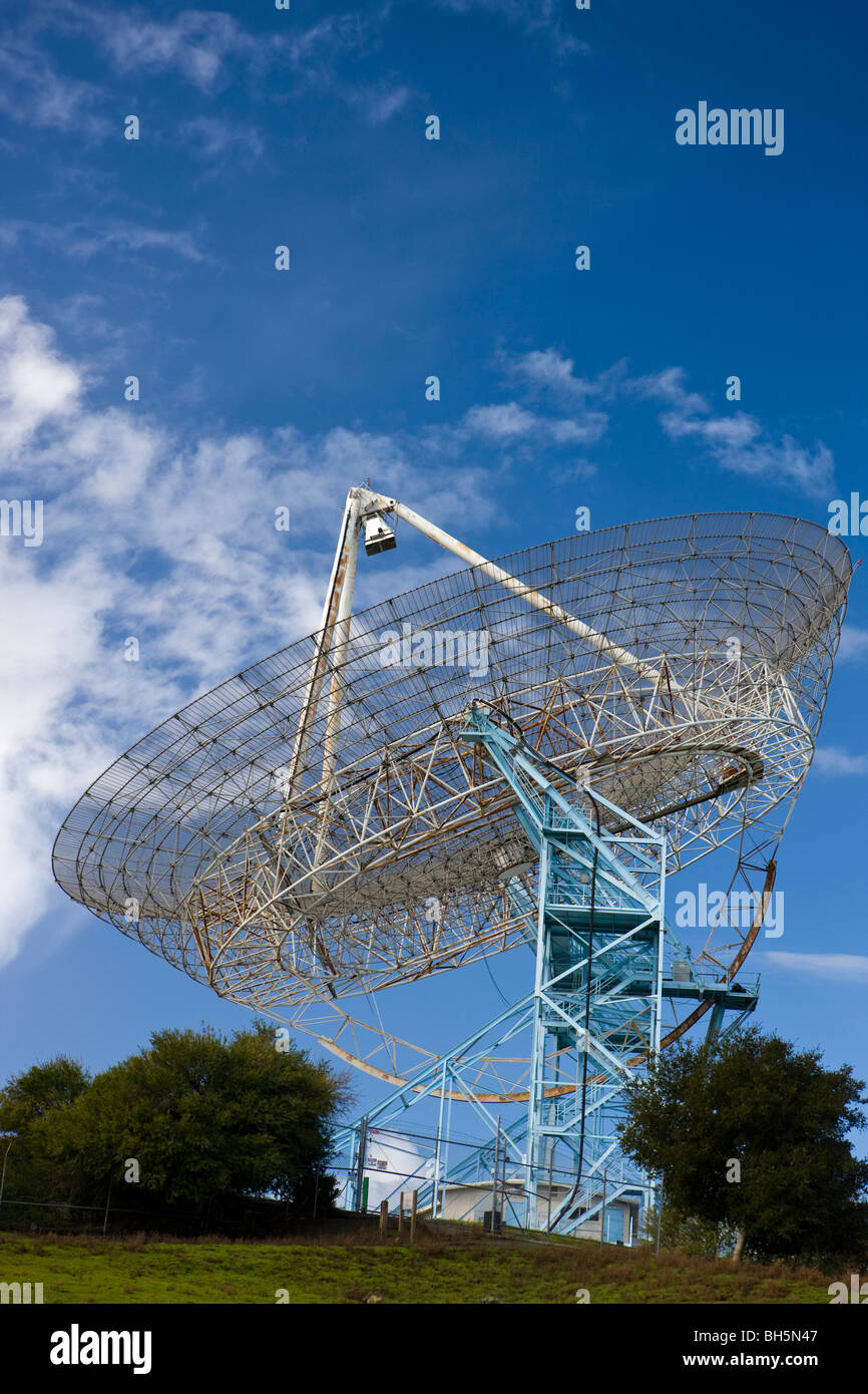 The Dish, part of radiotelescope with a 150 foot parabolic antennae ...