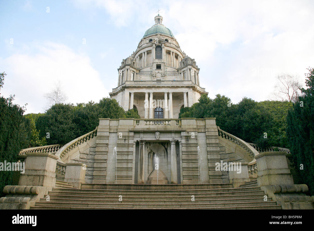 The Ashton Memorial in Williamson Park, Lancaster UK Stock Photo - Alamy