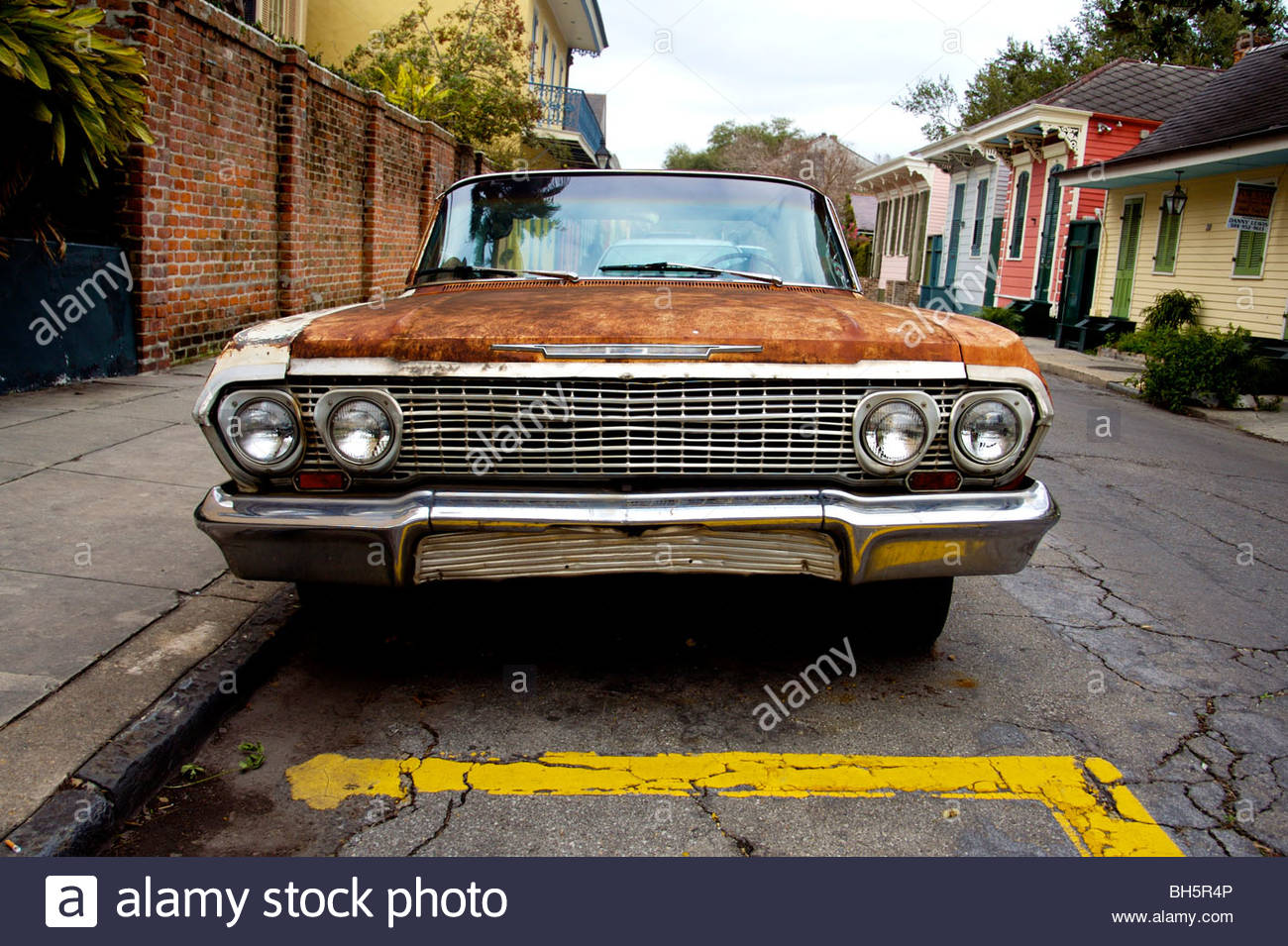 Old Chevy Impala High Resolution Stock Photography and Images - Alamy