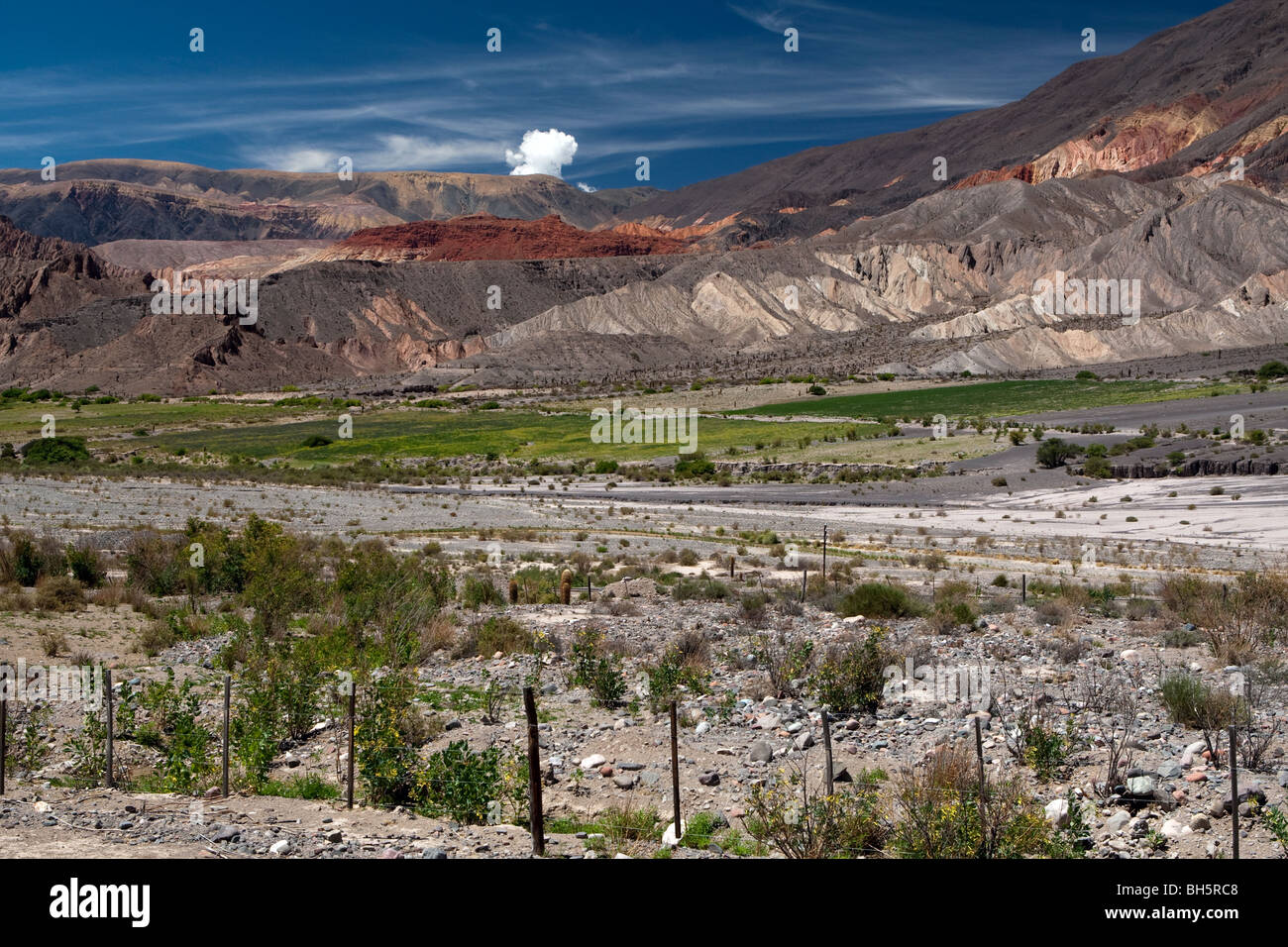 Lerma valley, Province of Salta, Route 51, Argentina Stock Photo - Alamy