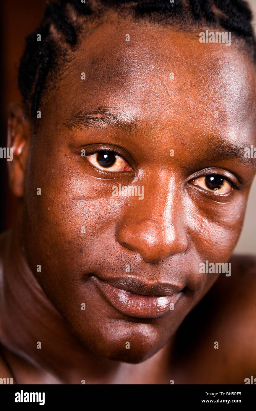 African male portrait Stock Photo - Alamy
