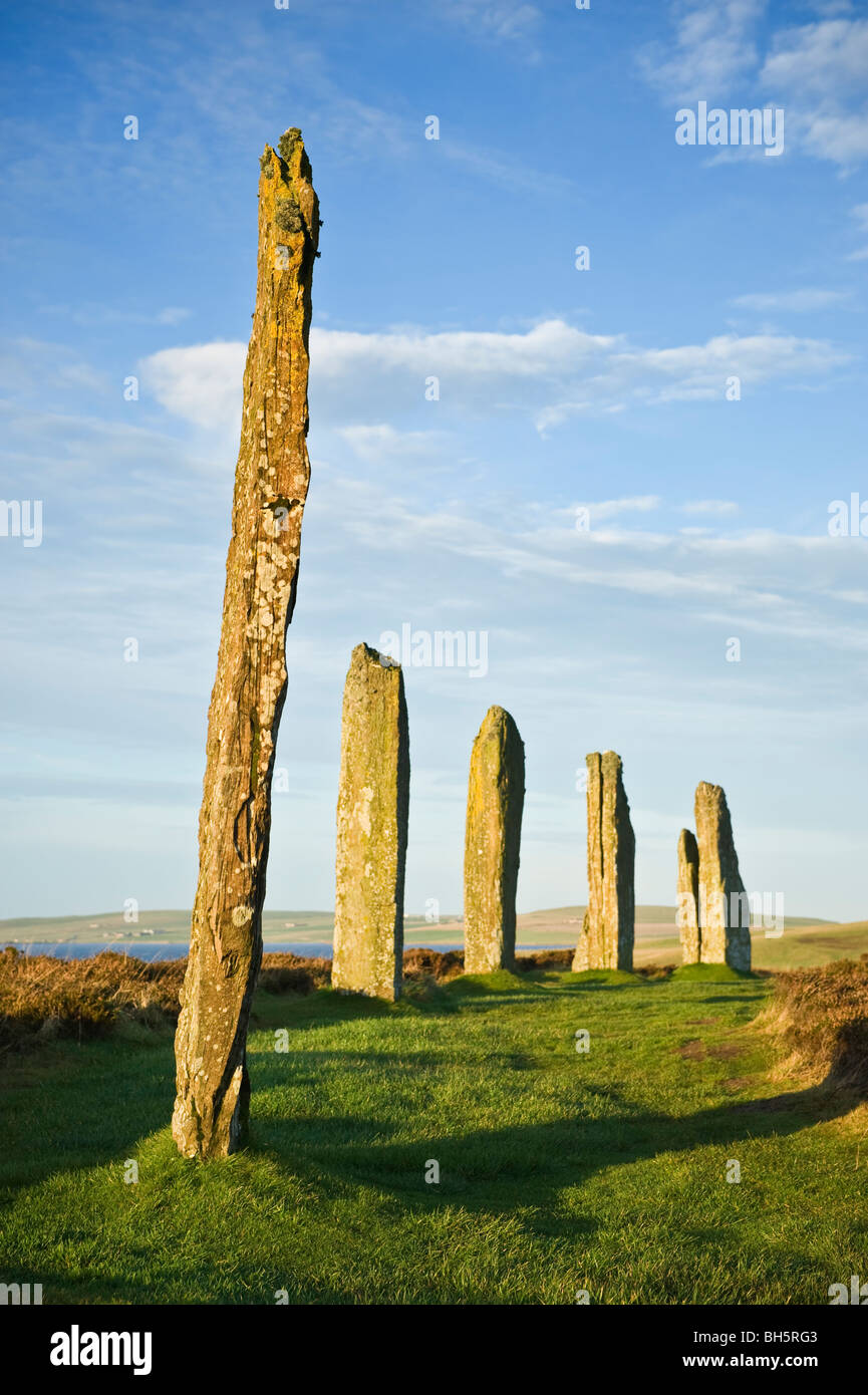 Ring of Brodgar standing stones, Orkney, Scotland Stock Photo - Alamy