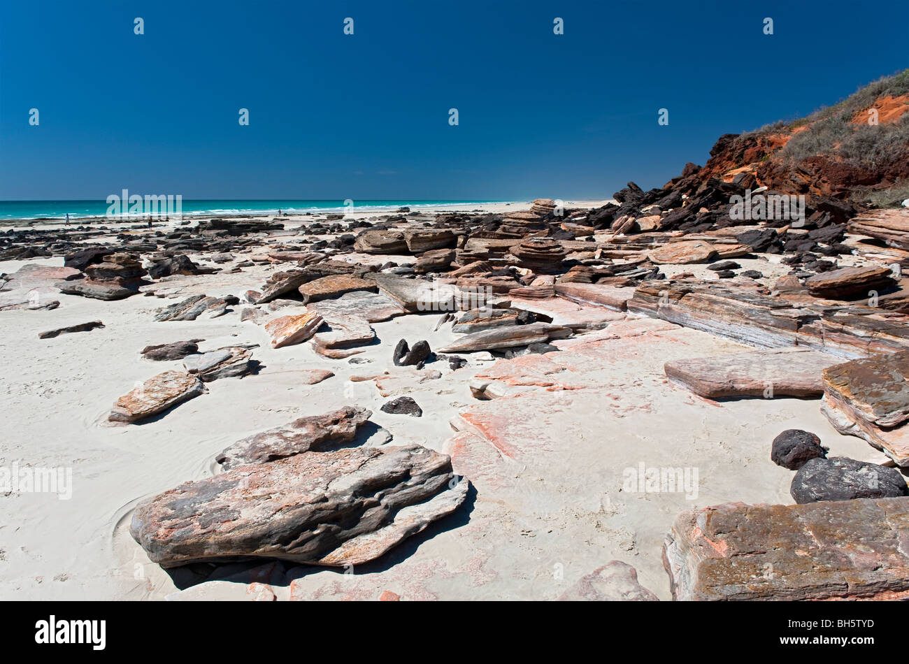 Cable Beach near Broome in Western Australia Stock Photo - Alamy