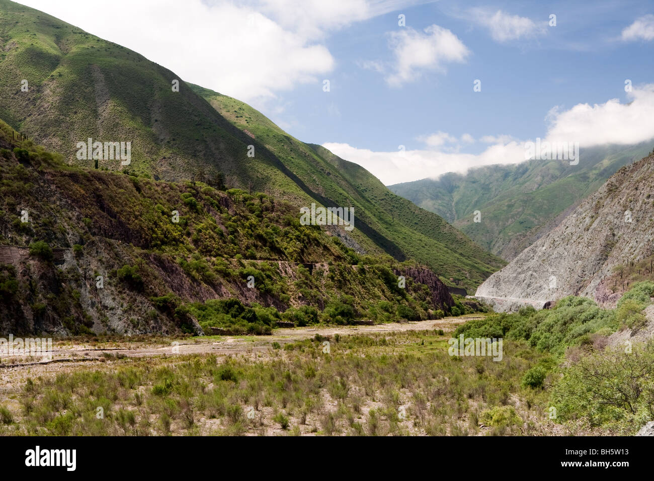 Lerma valley, Province of Salta, Route 51, Argentina Stock Photo - Alamy