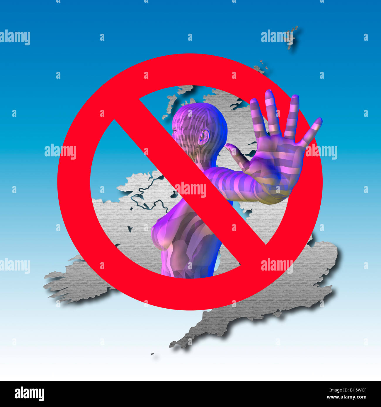 No entry concept hi-res stock photography and images - Alamy