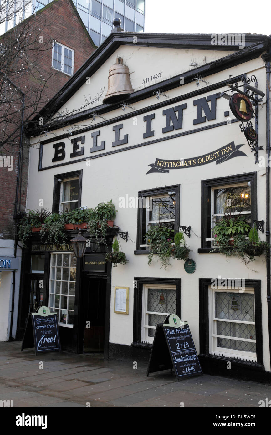 Bell inn nottingham hi-res stock photography and images - Alamy