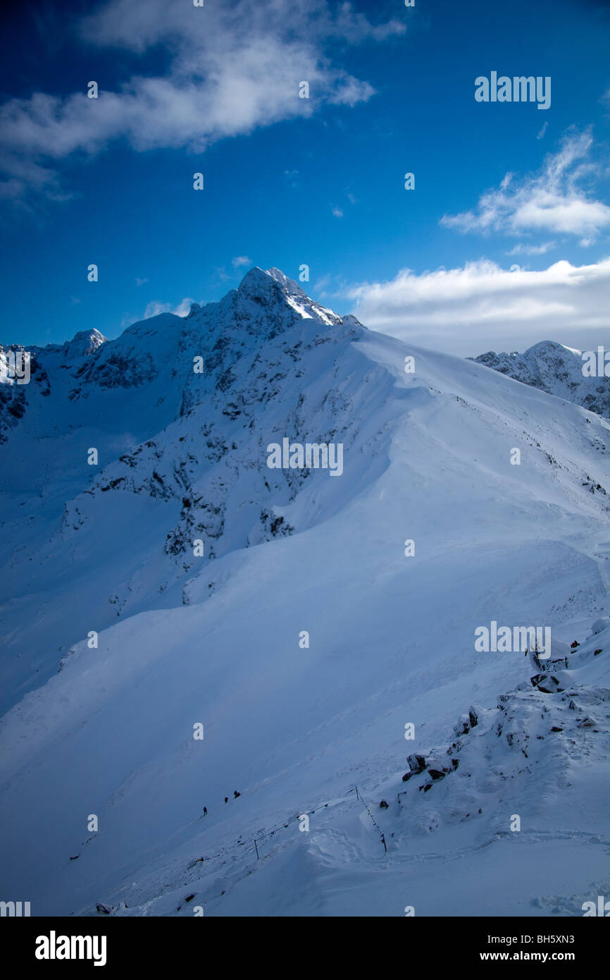 Mountain summit, Tatry, Tatra, Poland Stock Photo - Alamy