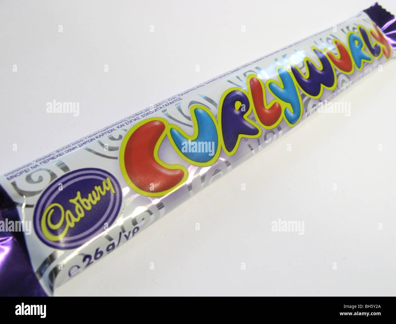 Curlywurly cadbury cadburys chocolate sweet sweets Stock Photo - Alamy