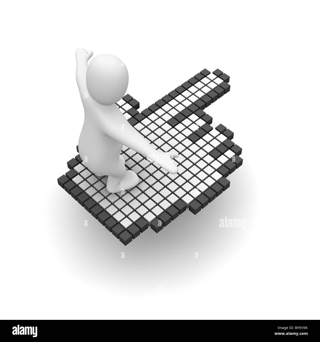 Cartoon character computer mouse on hi-res stock photography and images ...