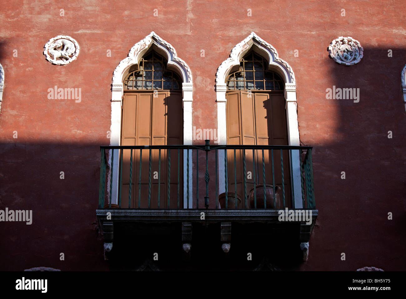 Shutters balcony hi-res stock photography and images - Alamy