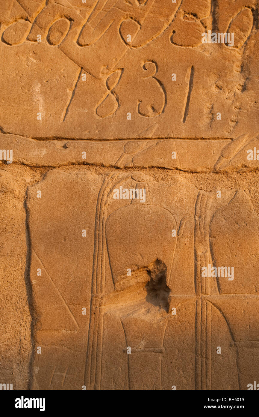 Ancient graffiti egypt hi-res stock photography and images - Alamy