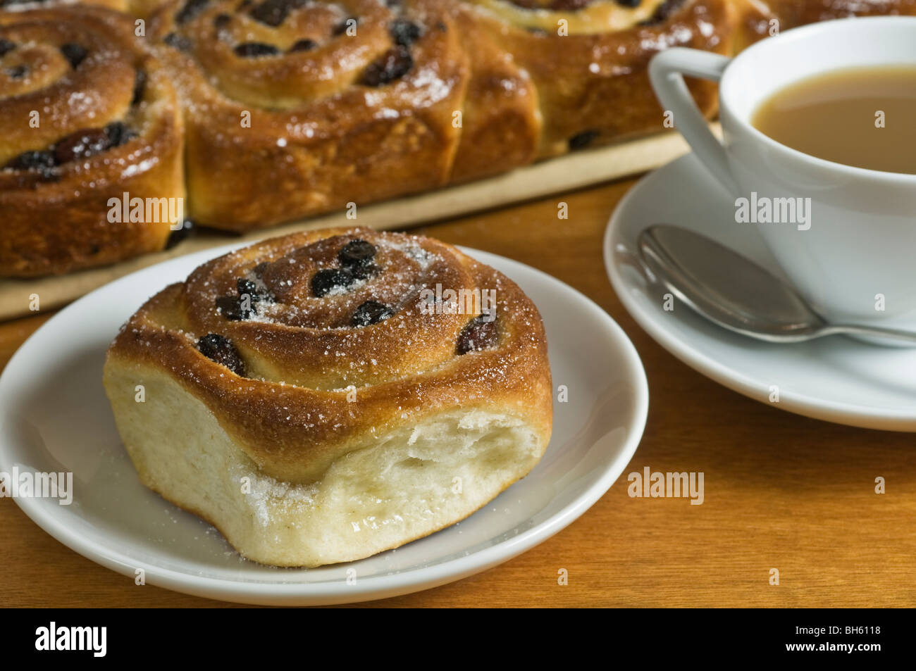 Chelsea buns hi-res stock photography and images - Alamy