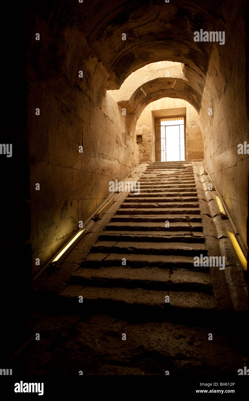 Stair temple hi-res stock photography and images - Alamy