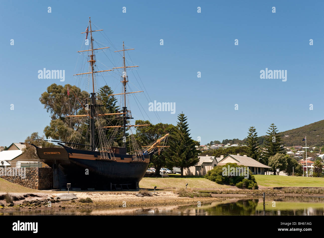 Replica of the Brig Amity, Albany, Western Australia Stock Photo - Alamy