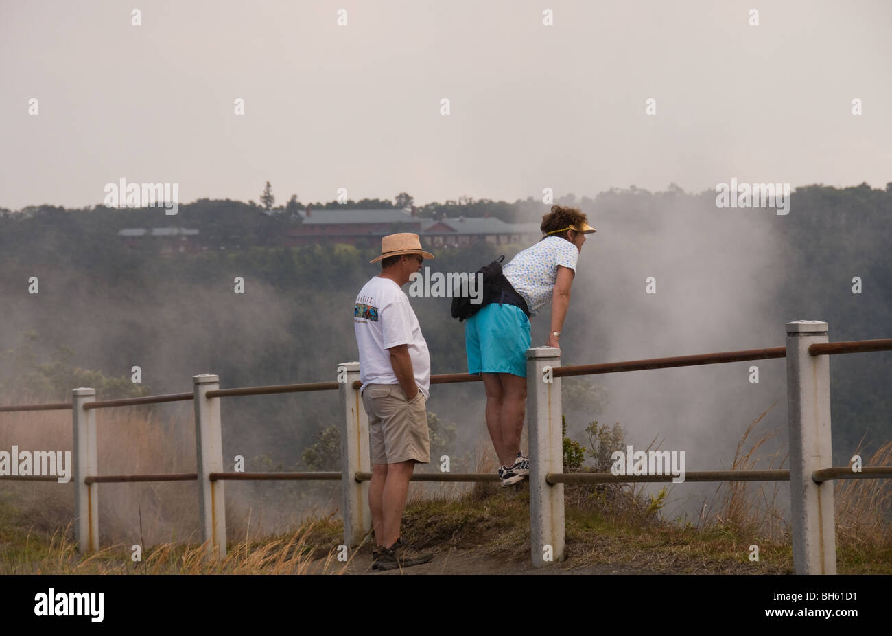 Steam venting from Volcano's .The Big Island, Hawaii Stock Photo - Alamy