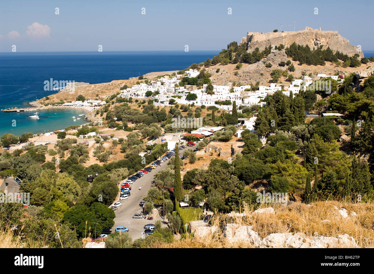 Rhodes panorama hi-res stock photography and images - Alamy