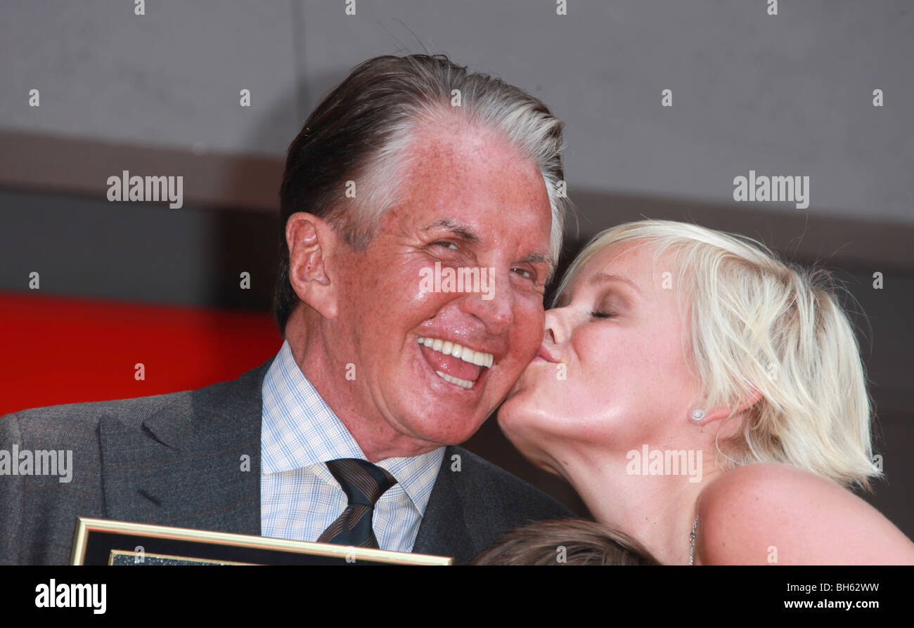 GEORGE HAMILTON BARBARA STRUM GEORGE HAMILTON HONORED BY THE WALK OF ...