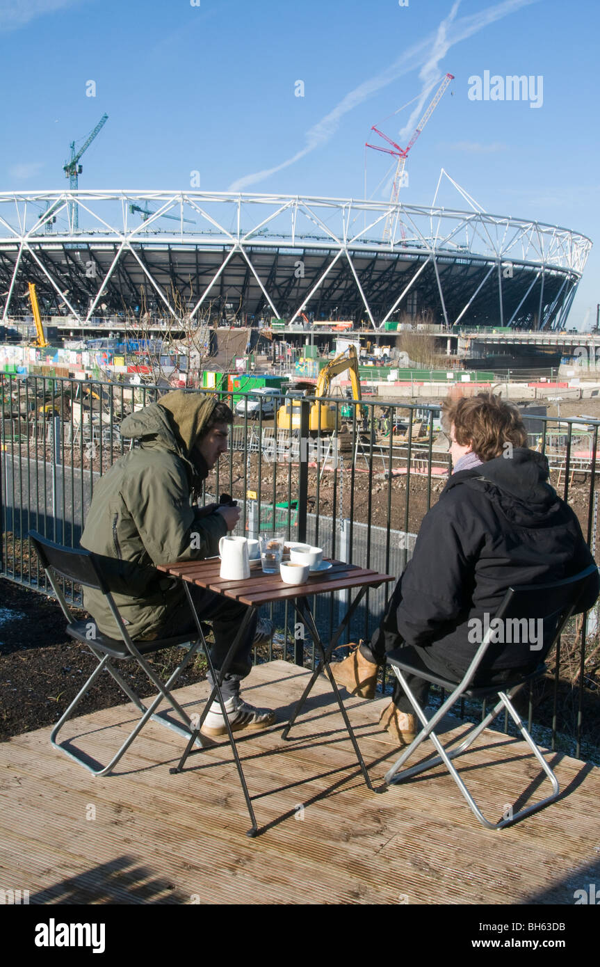 UK.The new View Tube visitor's centre at the London 2012 Olympic Park ...