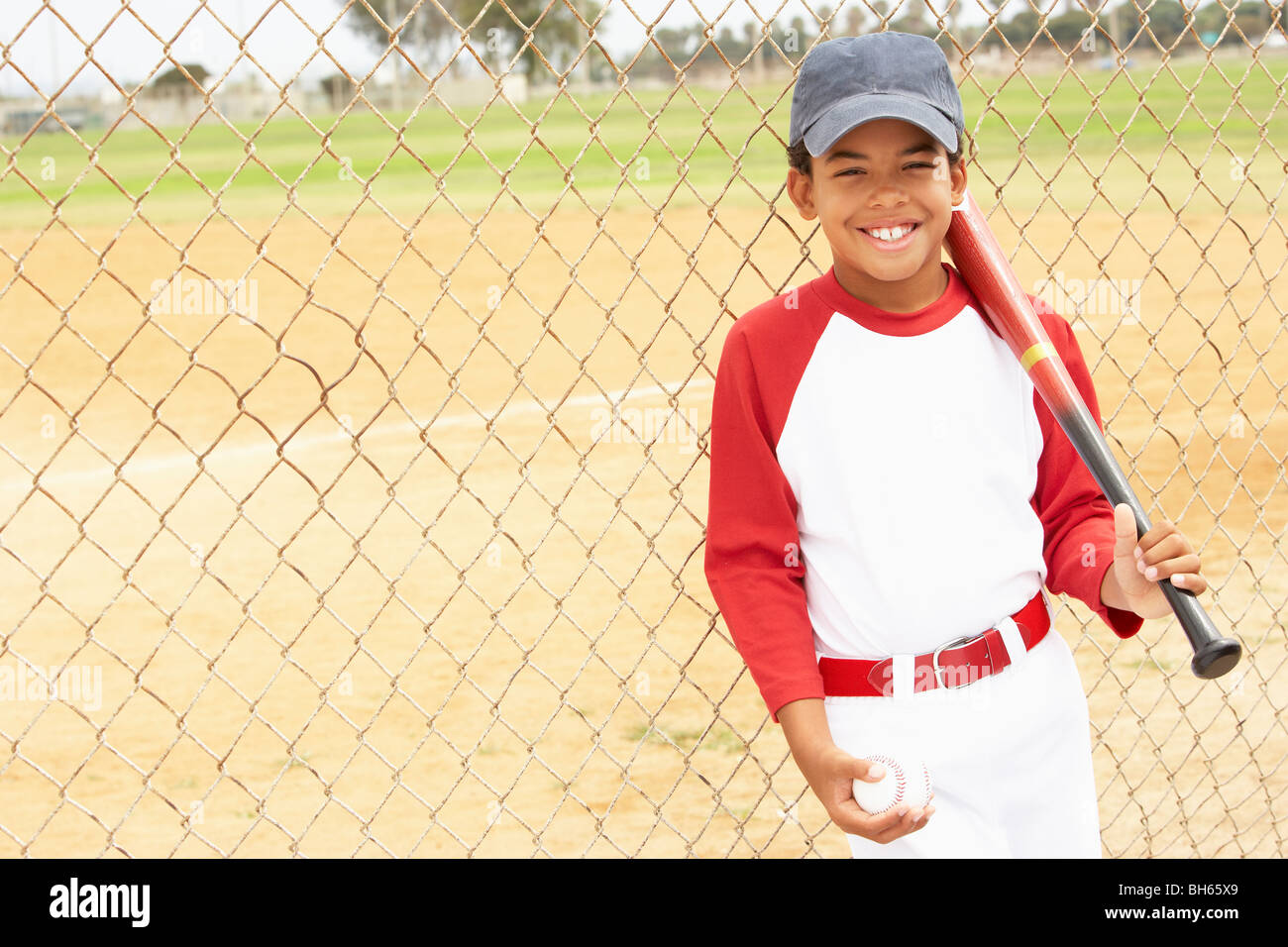 Year old african american baseball hi-res stock photography and images ...