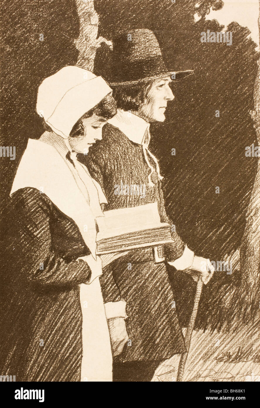 Puritans england 16th century High Resolution Stock Photography and ...